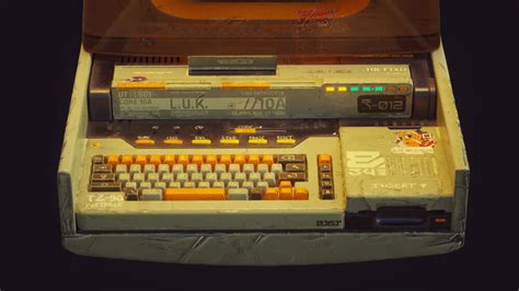 Minimax Computer Terminal Pbr 3d Model Download Desktop Computer On