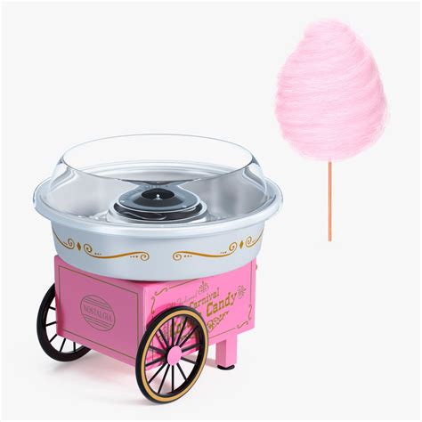 Candy Maker With Cotton Candy Collection 3d Molier 3d Models
