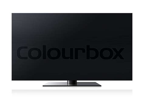 Lcd Tv Screen Stock Image Colourbox