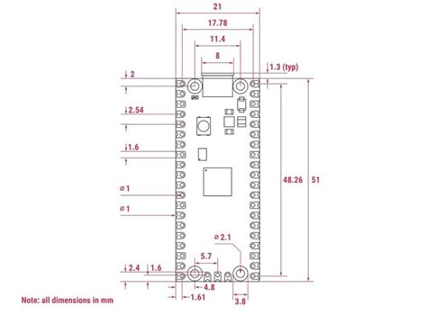 Dfr1190 Raspberry Pi Pico 2 Dfrobot Mouser