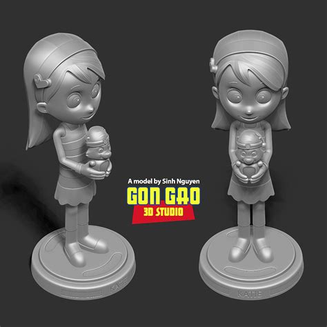 3d File Katie Paw Patrol Fanart 🐾・3d Printing Model To Download・cults