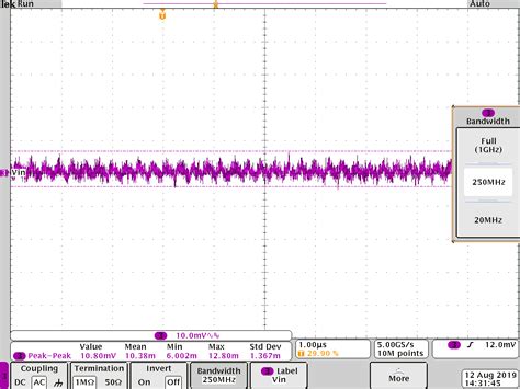 TPS62088YWCEVM 084 EVM Output Ripple Voltage Power Management Forum Power Management TI