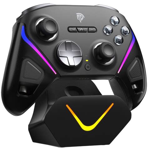 Qucopre Wireless Gaming Controller For Pc Switch Android Ios Steam With Charging Dock Tmr