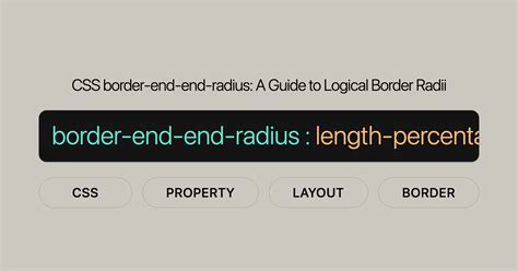 Css Border End End Radius A Guide To Logical Border Radii