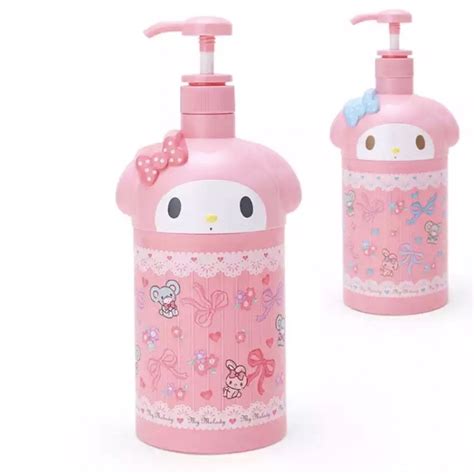 Cartoon Series Melody Cute Hello Kitty Shower Bottle Large Capacity