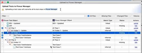 How To Upload Test Plans Test Plan Folders Test Plan Instances And Test Cases In Provar