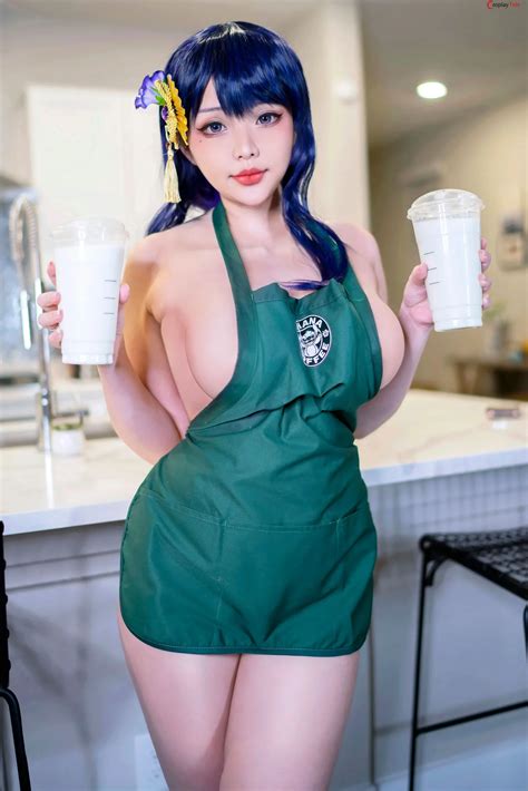 Hana Bunny Raiden Shogun Starbucks Genshin Impact 10 Photos