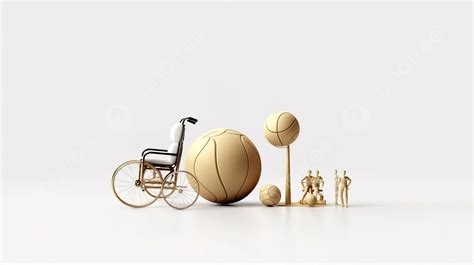 흰색 배경에 황금 수상 트로피 휠체어와 농구 공의 스포츠 업적을 축하 3d 렌더링 트로피 3d 챔피언 트로피 컵 배경 일러스트 및 사진 무료 다운로드 Pngtree