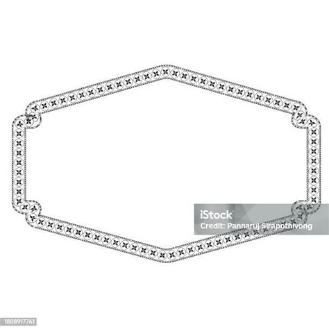 직사각형 프레임 수평 빈티지 프레임 꽃 꽃 테두리 럭셔리 화려한 아트 잎 요소 디자인 실루엣 블랙 테두리 0명에 대한 스톡 벡터