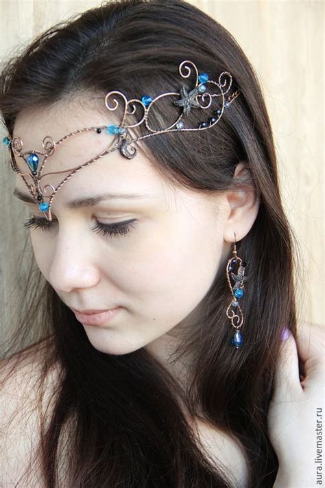 Диадема для морской нимфы в интернет магазине на Ярмарке Мастеров Диадемы Самара доставка