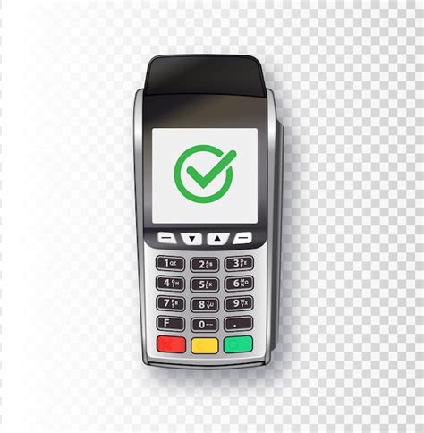 Premium Vector Payment Machine Terminal Bank Payment Terminal Design Template Mockup Vector