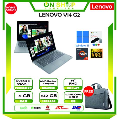 Jual Lenovo V G Alc Amd Ryzen U Ram Gb Ssd Gb W Iron Grey Shopee Indonesia