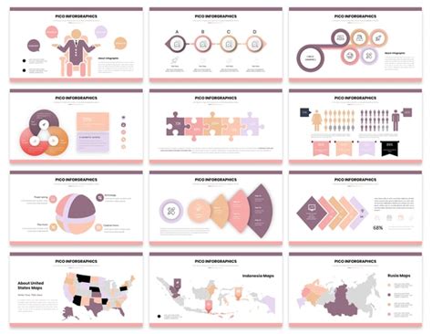 Pico Infographic Presentation Keynote Template Incl Arrow And Circle Envato