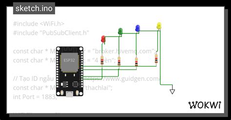 Bai Tap 1 Tuan 2 Wokwi Esp32 Stm32 Arduino Simulator