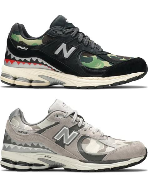 New Balance 2002r X Bape Green Camo M2002rbf Laced 49 Off