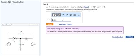 Solved Use The Node Voltage Method To Find The Value Of Chegg Com