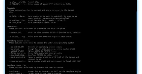 Tplmap Automatic Server Side Template Injection Detection And Exploitation Tool Kitploit