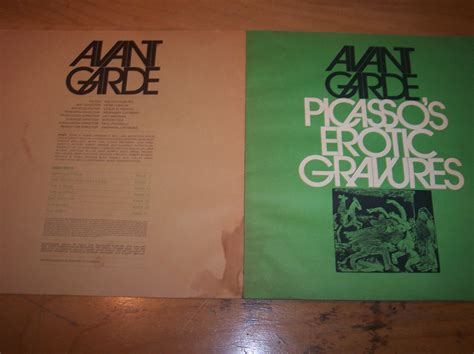 Avant Garde 8 Picassos Erotic Gravures September 1969 Ralph Ginzburg