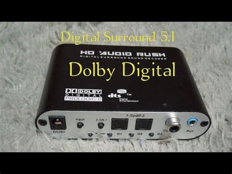 Test Dolby Digital Prologic YouTube