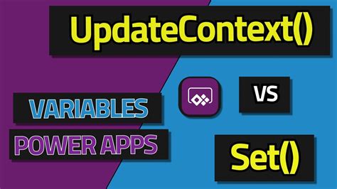 Variables Powerapps Funciones Updatecontext Y Set Youtube