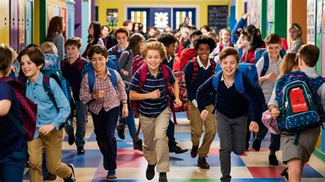 A Group Of Students Are Running In A Classroom Premium Ai Generated Image A Group Of Students Are Running In A Classroom Premium Ai Generated Image