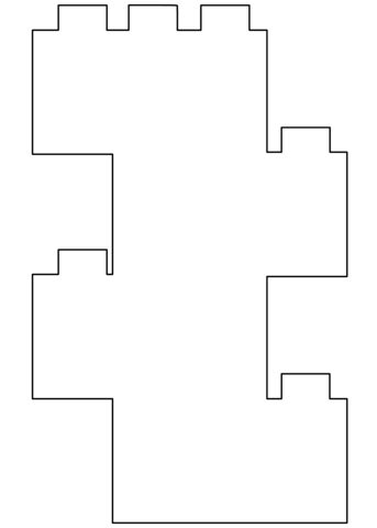 Shape Of Lego Free Printable Papercraft Templates