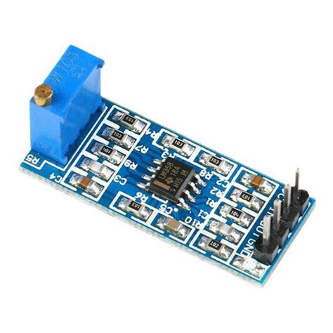lm358 operational amplifier module weak signal acquisition 100 times