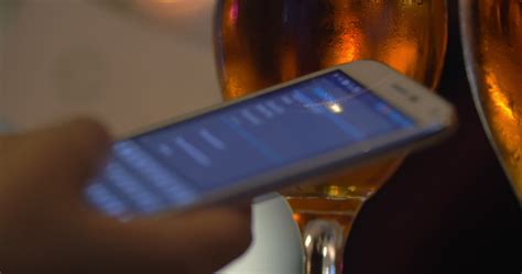 Woman Entering A Password For Wi Fi In Cafe Stock Video At Vecteezy