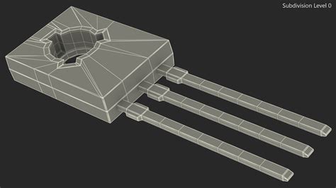 Nec D882 Npn Silicon Power Transistor 3d Model 19 C4d Fbx 3ds Obj Max Ma Blend Lxo