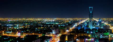 Riyadh Skyline At Night