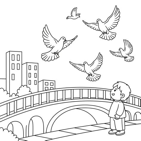 17 Palomas De La Paz Para Colorear ¡pinta Sueños De Bondad