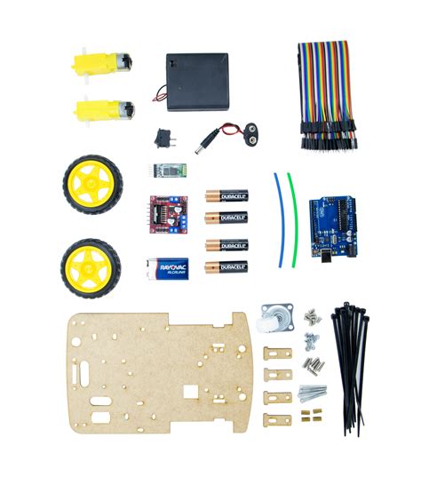 Kit Carrinho Arduino Com Bluetooth Makerhero