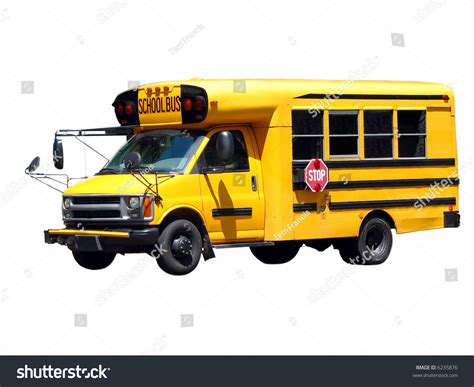 Yellow Mini Babe Bus Side 34 Stock Photo 6235876 Shutterstock