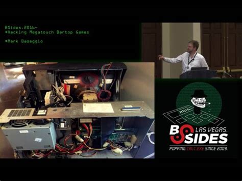 Security Bsides Talk Hacking Megatouch Bartop Games From Bsideslv Class Central