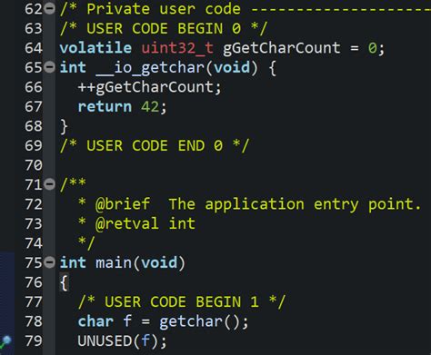 Solved Stm32h747 Getcharprototype Strangeness Stmicroelectronics