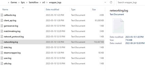 Check Your Logs Folder Sr5 Over 800mb When Combined Rsaintsrow