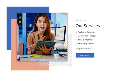 Analytical Consulting Services Website Template