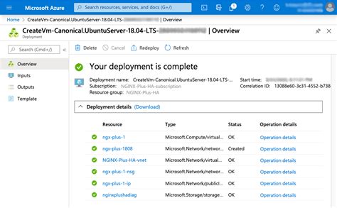 Creating Microsoft Azure Virtual Machines For Nginx Open Source And F5 Nginx Plus Nginx