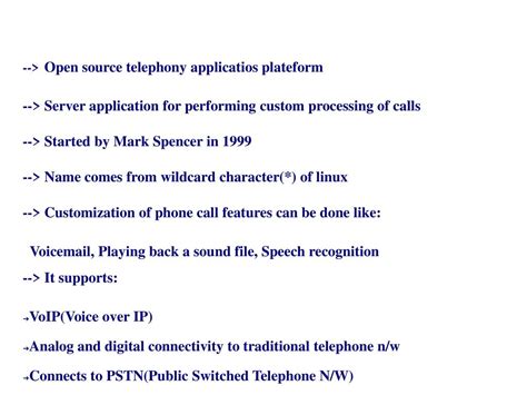 Asterisk “open Source Communications Platform” Ppt Download