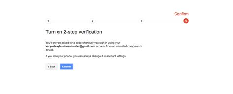 How To Turn On 2 Factor Authentication In Gmail Business Insider