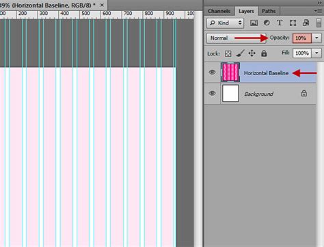 setting a baseline grid with guideguide for photoshop envato tuts