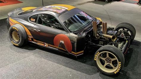 Toyota Supra Drifting Car