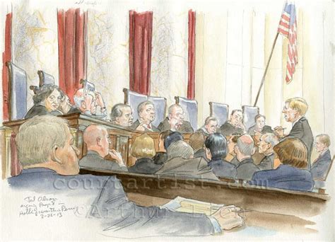 Sketches Of Proposition 8 Oral Arguments Art Lien Courtartist