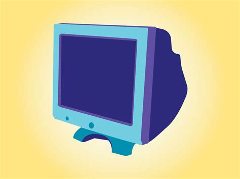 Monitor Design Vector Art And Graphics