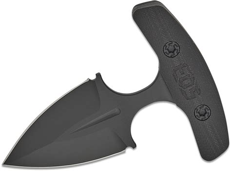 Eos Aztec Push Dagger Fixed Blade Knife 25 Aeb L Black Dlc Double Eos Aztec Push Dagger Fixed Blade Knife 25 Aeb L Black Dlc Double