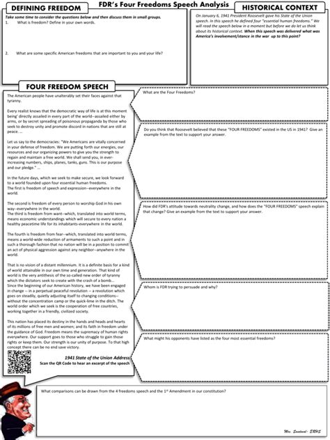 Speech Analysis Worksheet