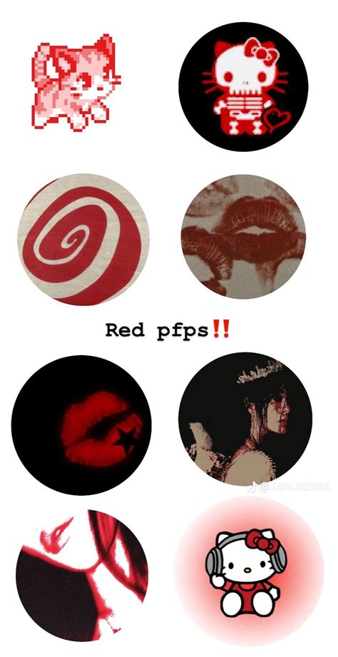 Pfp Instagram Highlights Instagram Highlight Icons Red Aesthetic Aesthetic Anime Ig Icons