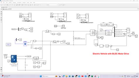 Electric Vehicle With Bldc Motor Drive In Matlab Lms Solution