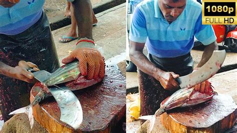 බලයා Cutting ආකාර දෙකකට Fish Cutting Skills Amazingfishcutting