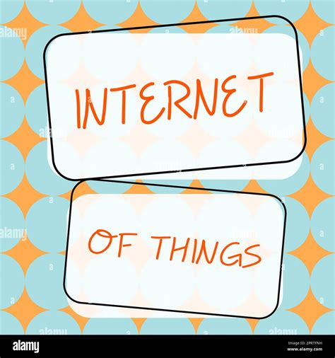Text Showing Inspiration Internet Of Thingsconnection Of Devices To The Net To Send Receive Data